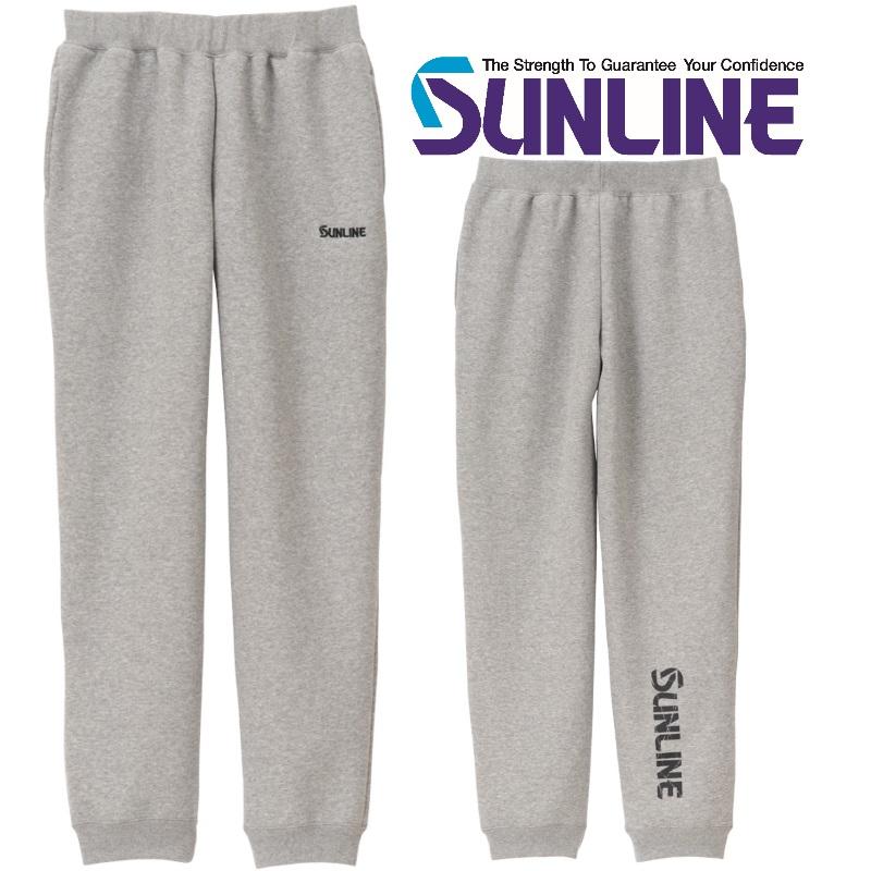 サンライン SUW-15315 ブラッシュドスウェットパンツ M ブラック